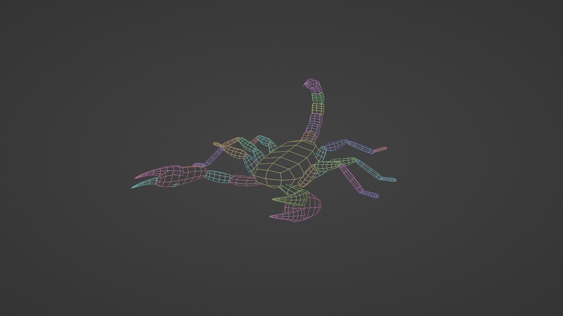 TEXTURED RIGGED AND ANIMATED SCORPION 3D Model - TurboSquid 2175446