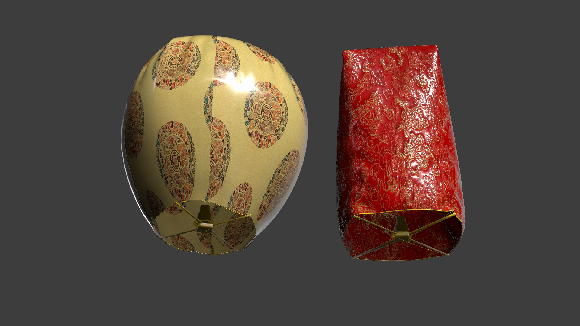 Chinese Sky Lantern 3D - TurboSquid 2305065