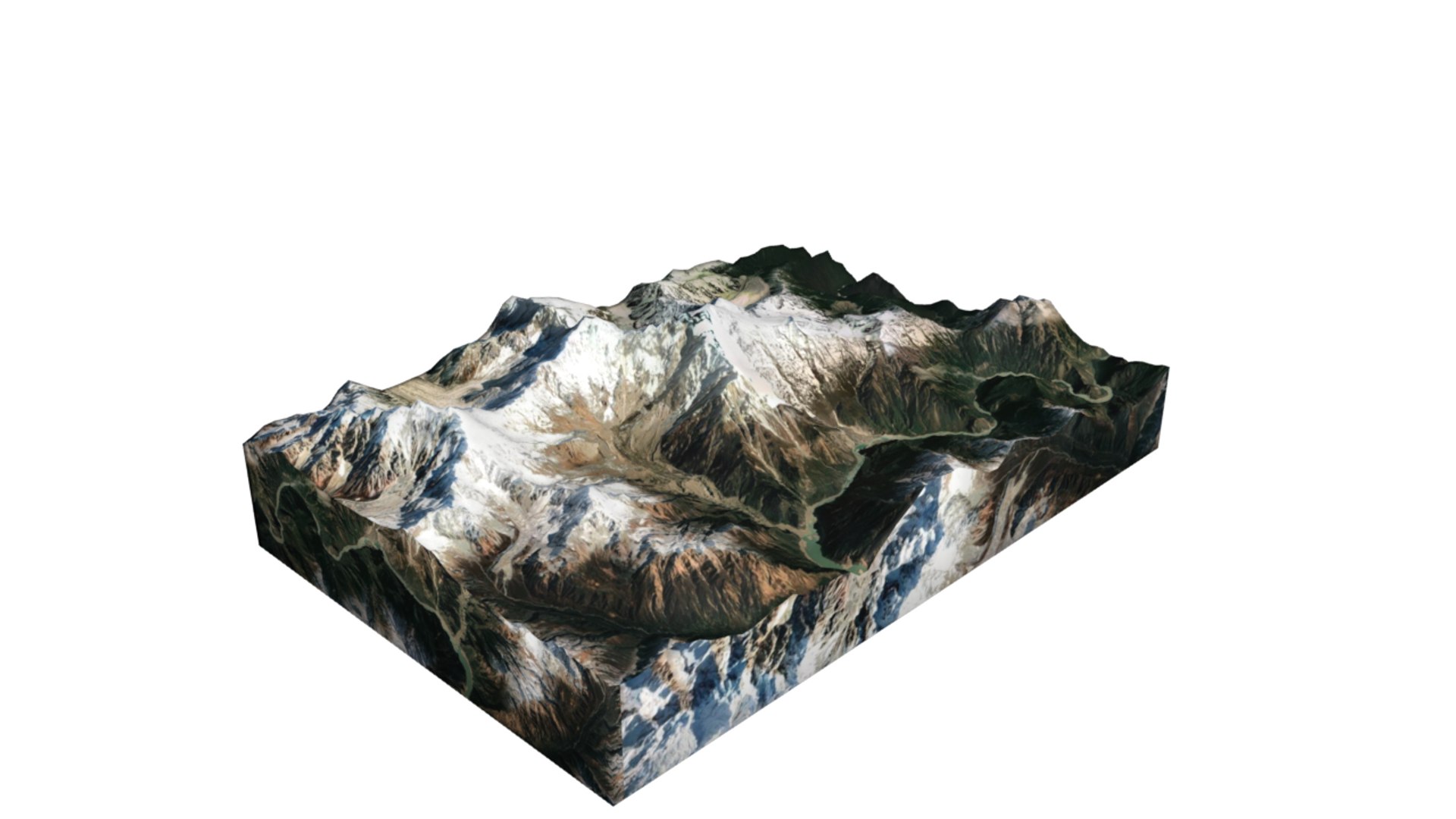 Gyala Peri Mountain Model - TurboSquid 1825176