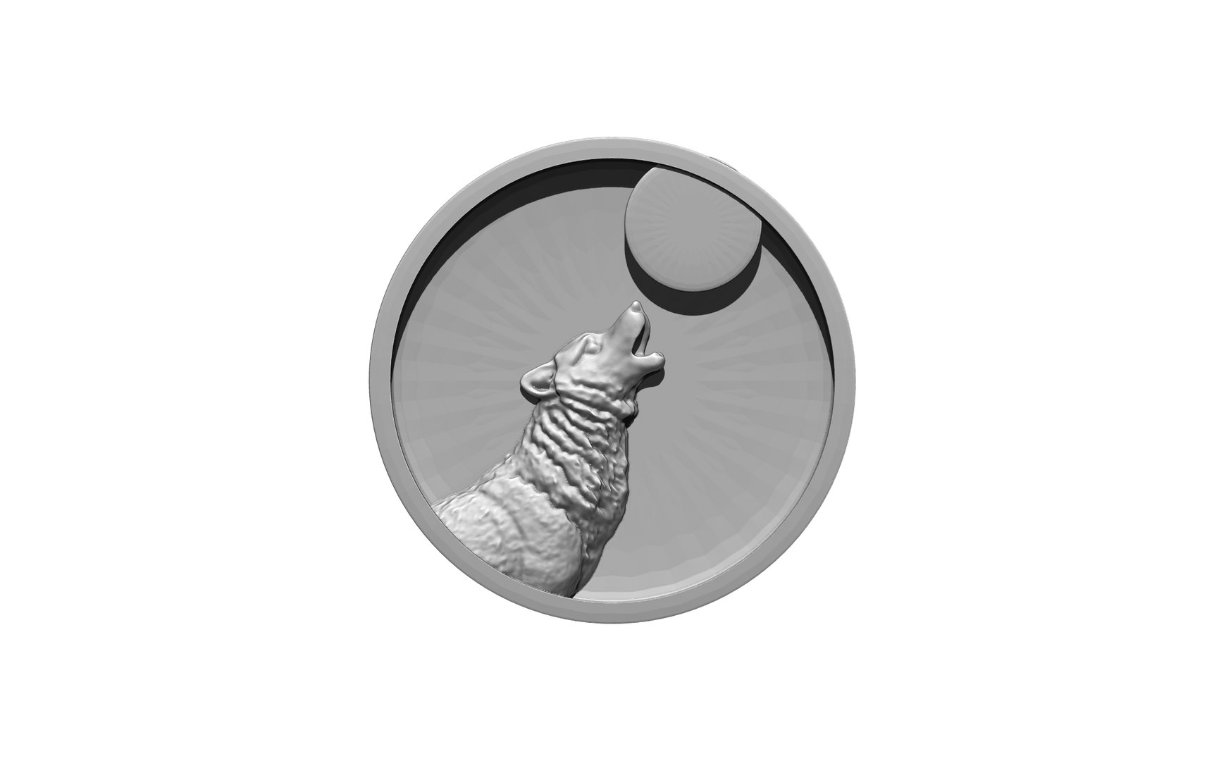 Decoration Wall Wolf 3D - TurboSquid 2204423