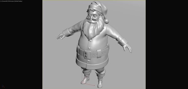 modelo 3d Papá Noel - TurboSquid 1957104