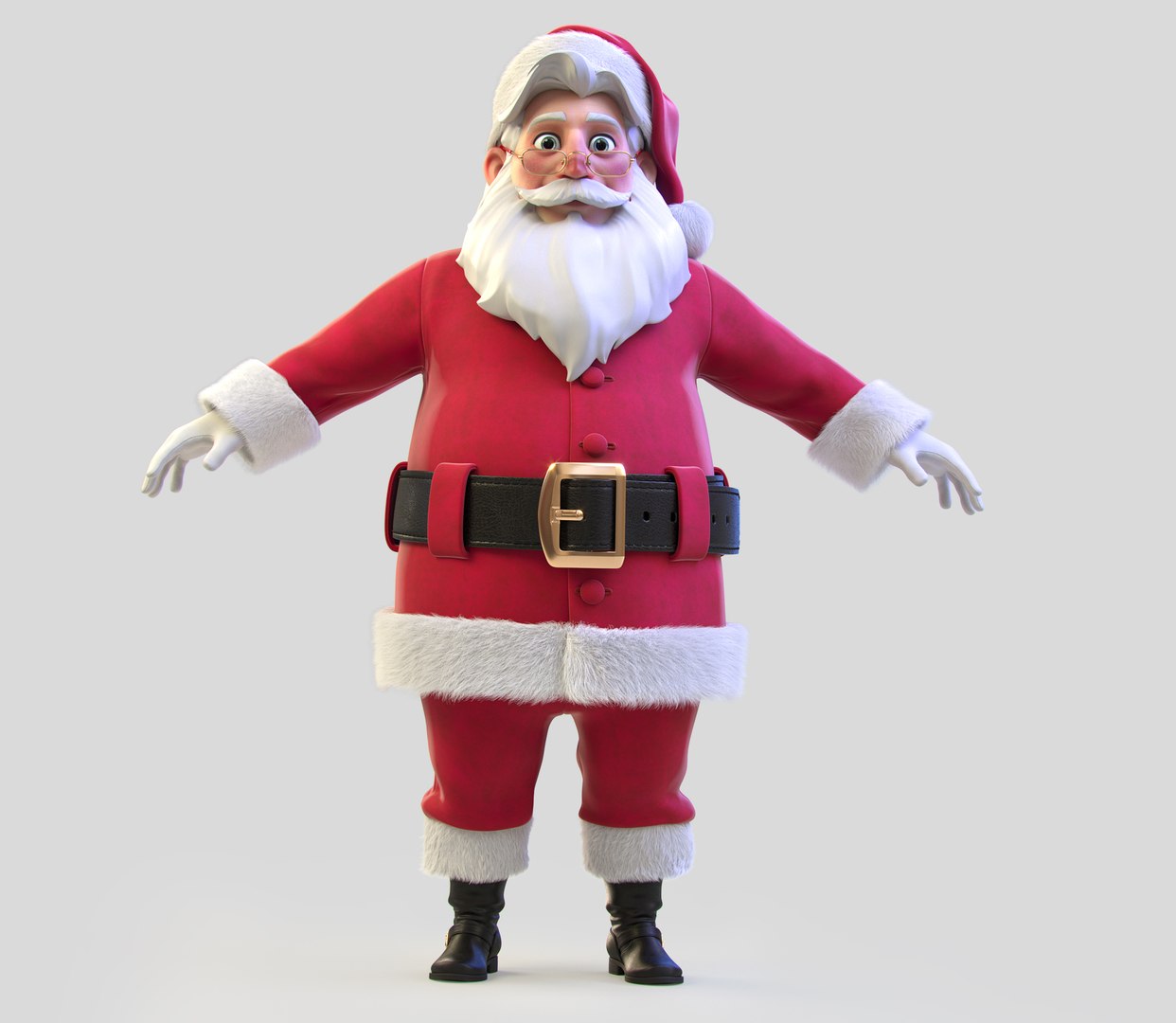 3D Santa Claus - TurboSquid 1957104