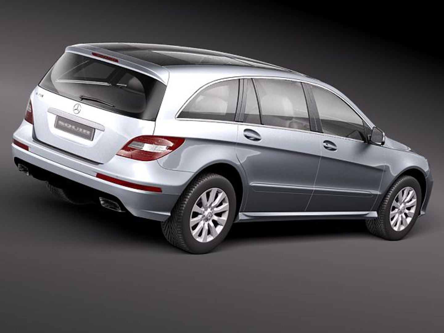 3d Model Mercedes Benz R Class