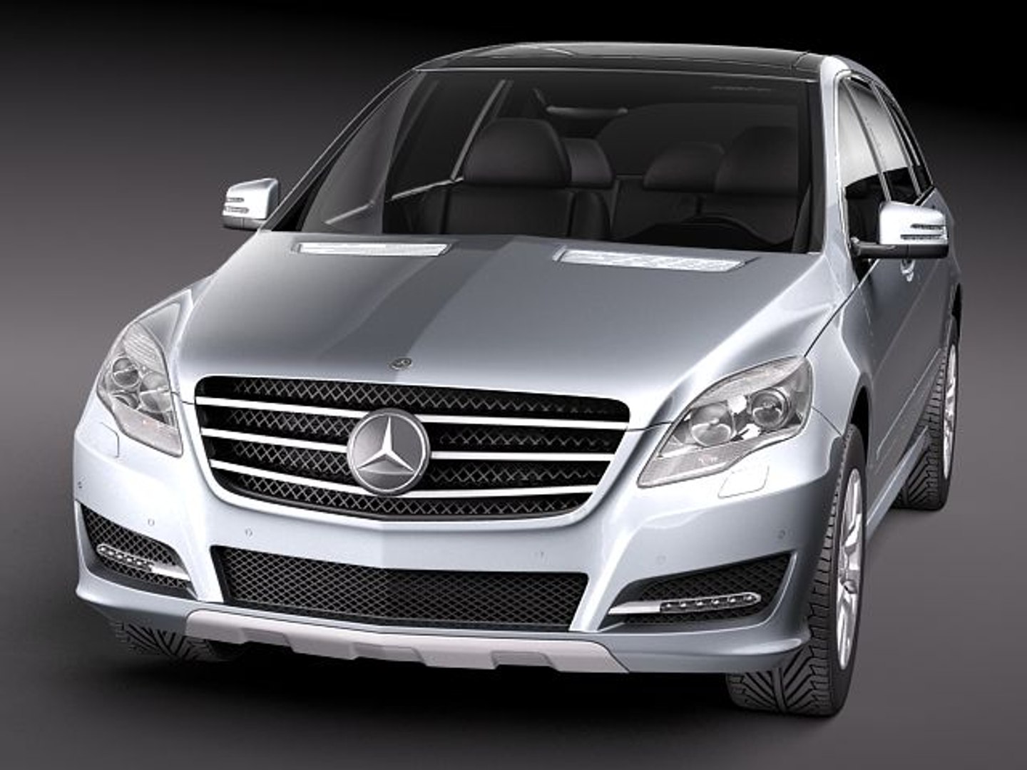 3d Model Mercedes Benz R Class