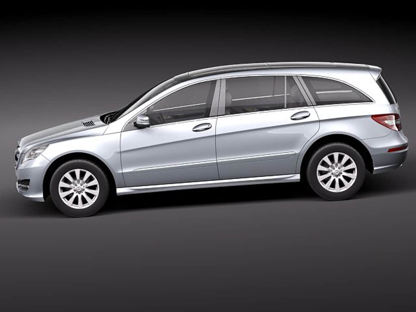 3d Model Mercedes Benz R Class
