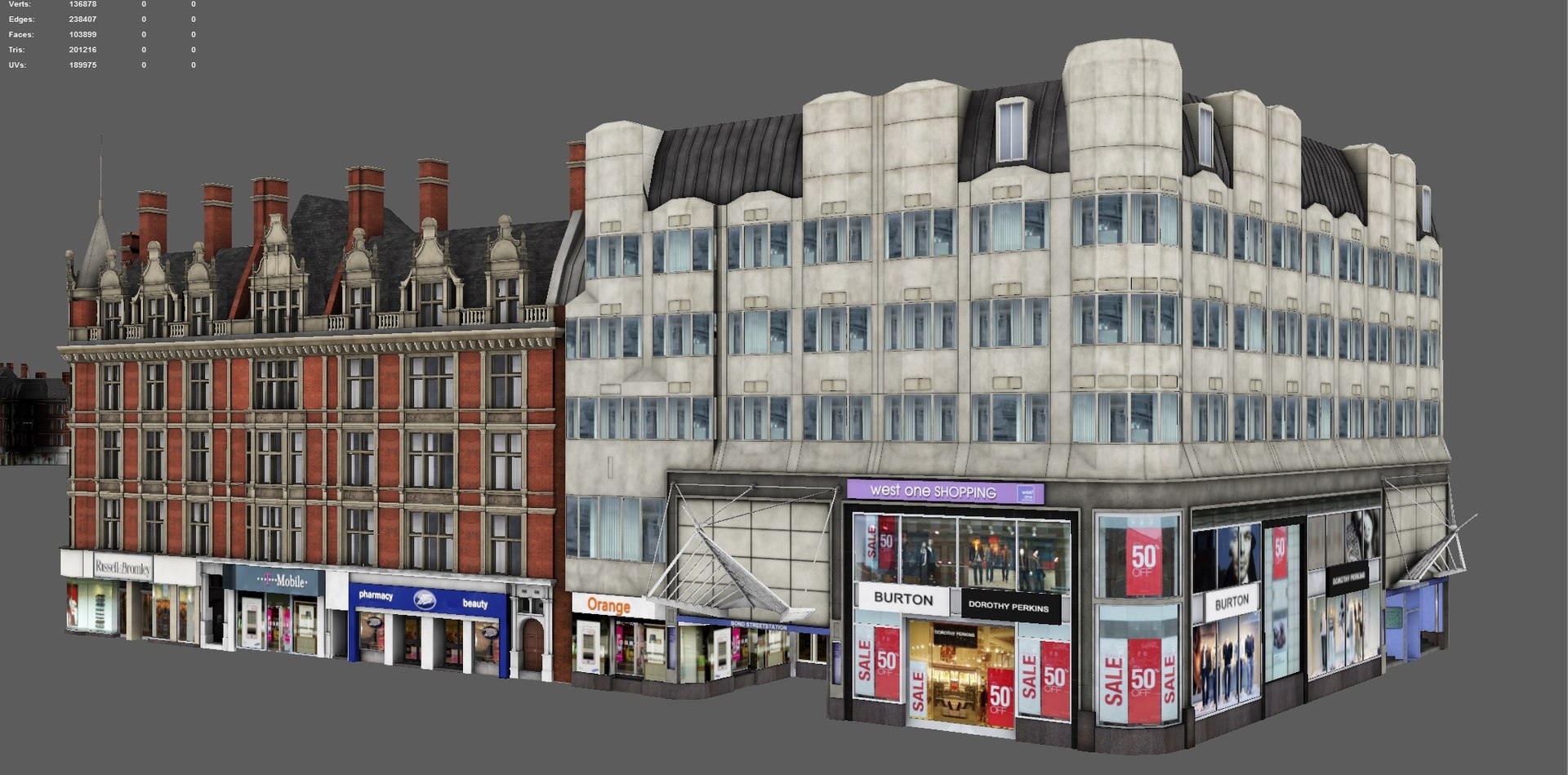 Buildings London 3D Model - TurboSquid 1285353