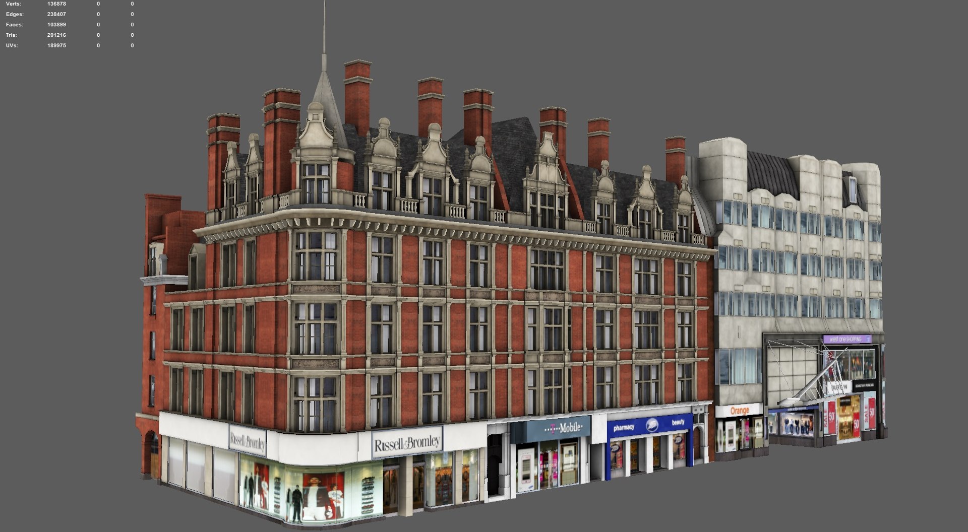 Buildings London 3D Model - TurboSquid 1285353