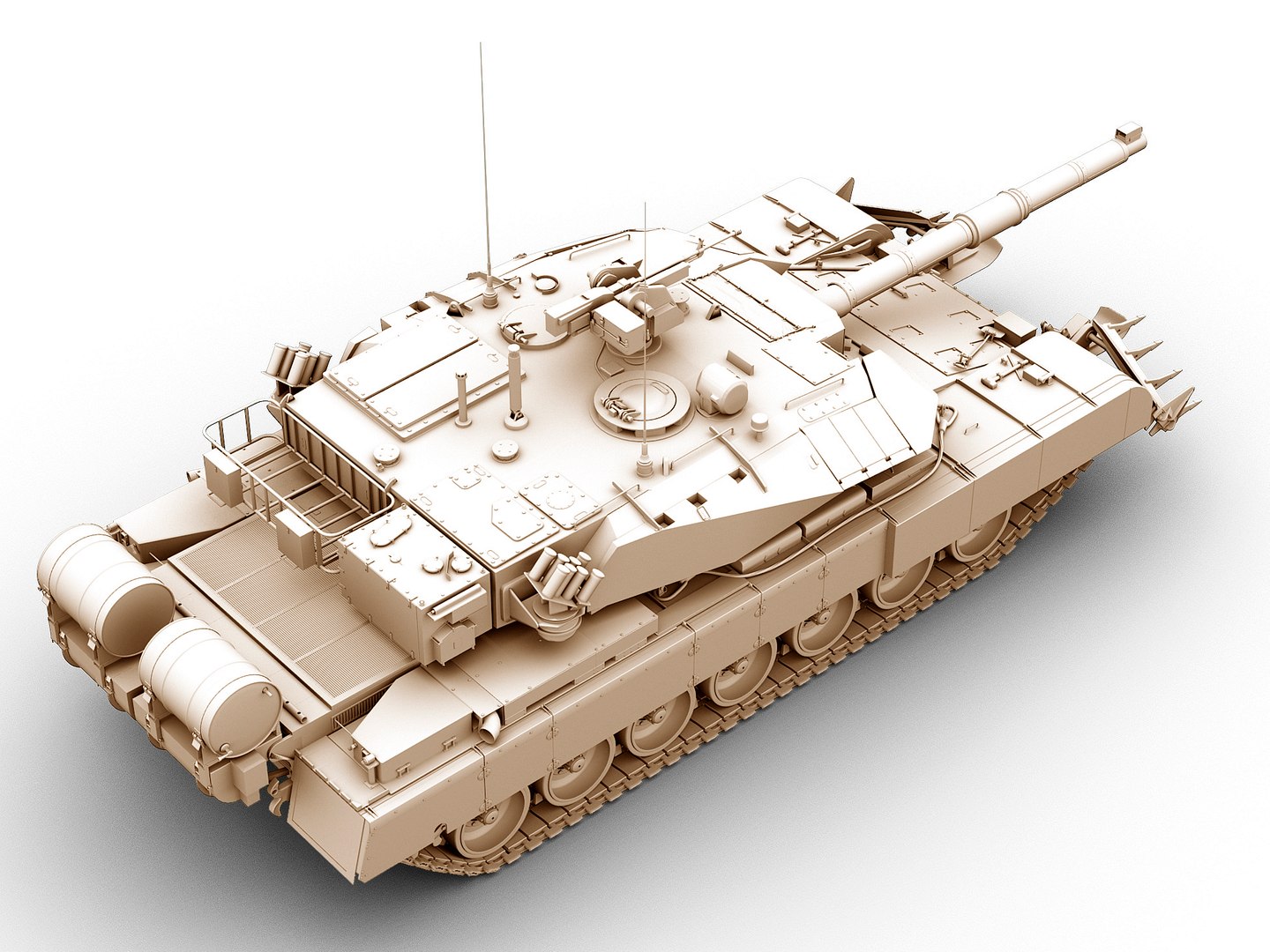 Arjun Mk2 3D Model - TurboSquid 1981637