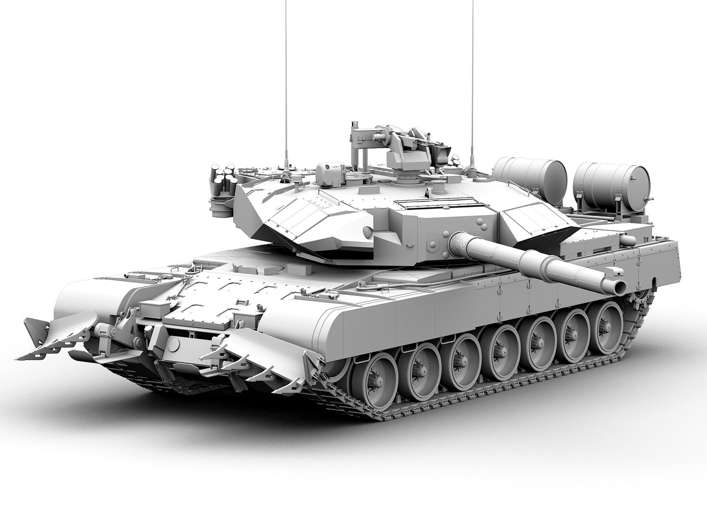 Arjun Mk2 3D Model - TurboSquid 1981637