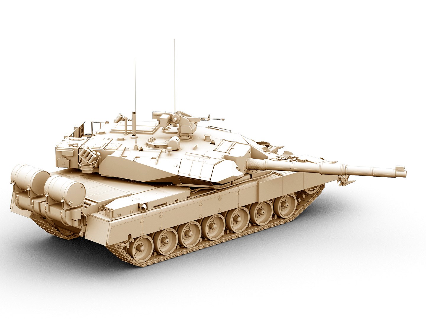 Arjun Mk2 3D Model - TurboSquid 1981637