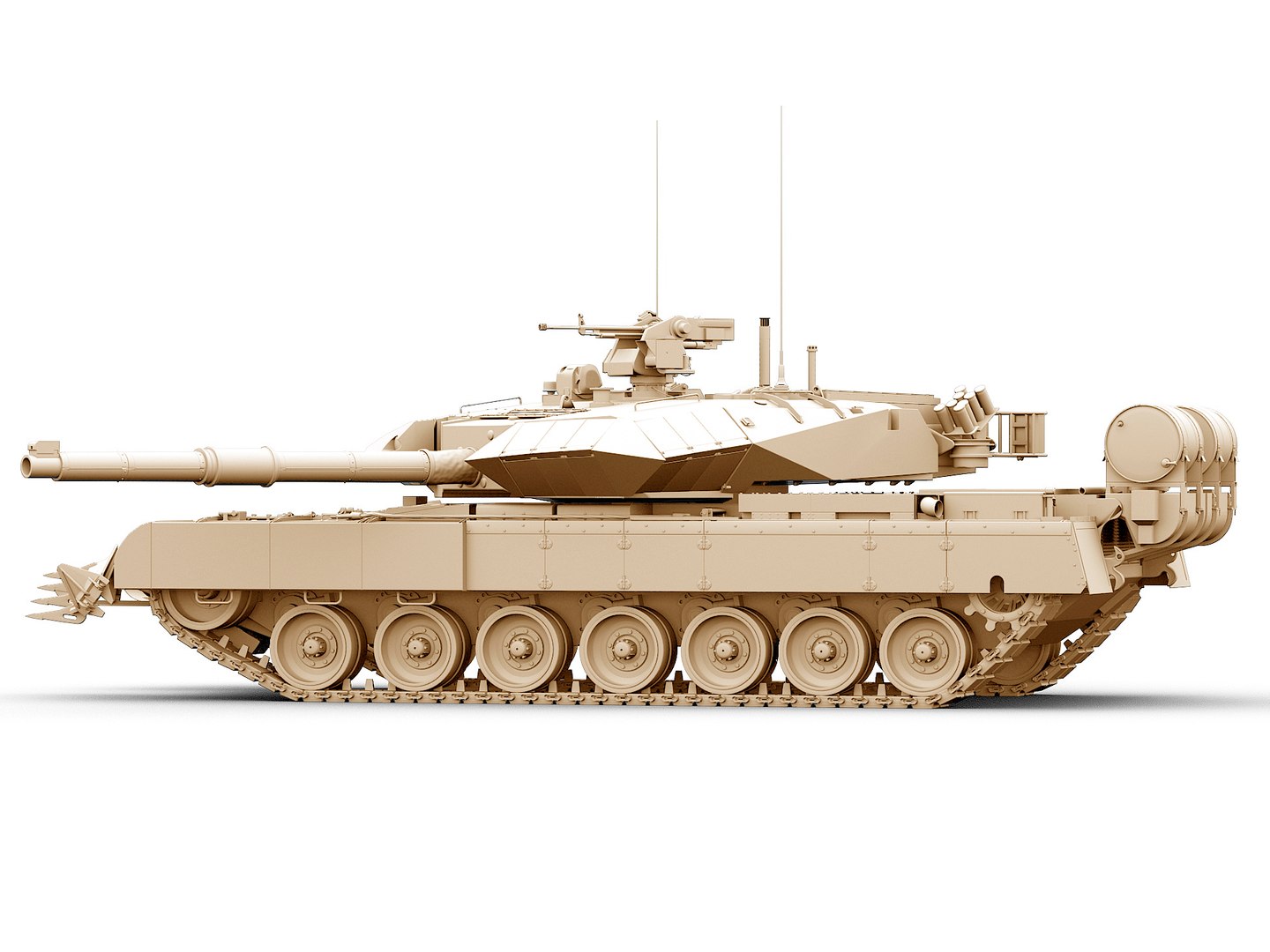 Arjun Mk2 3D Model - TurboSquid 1981637