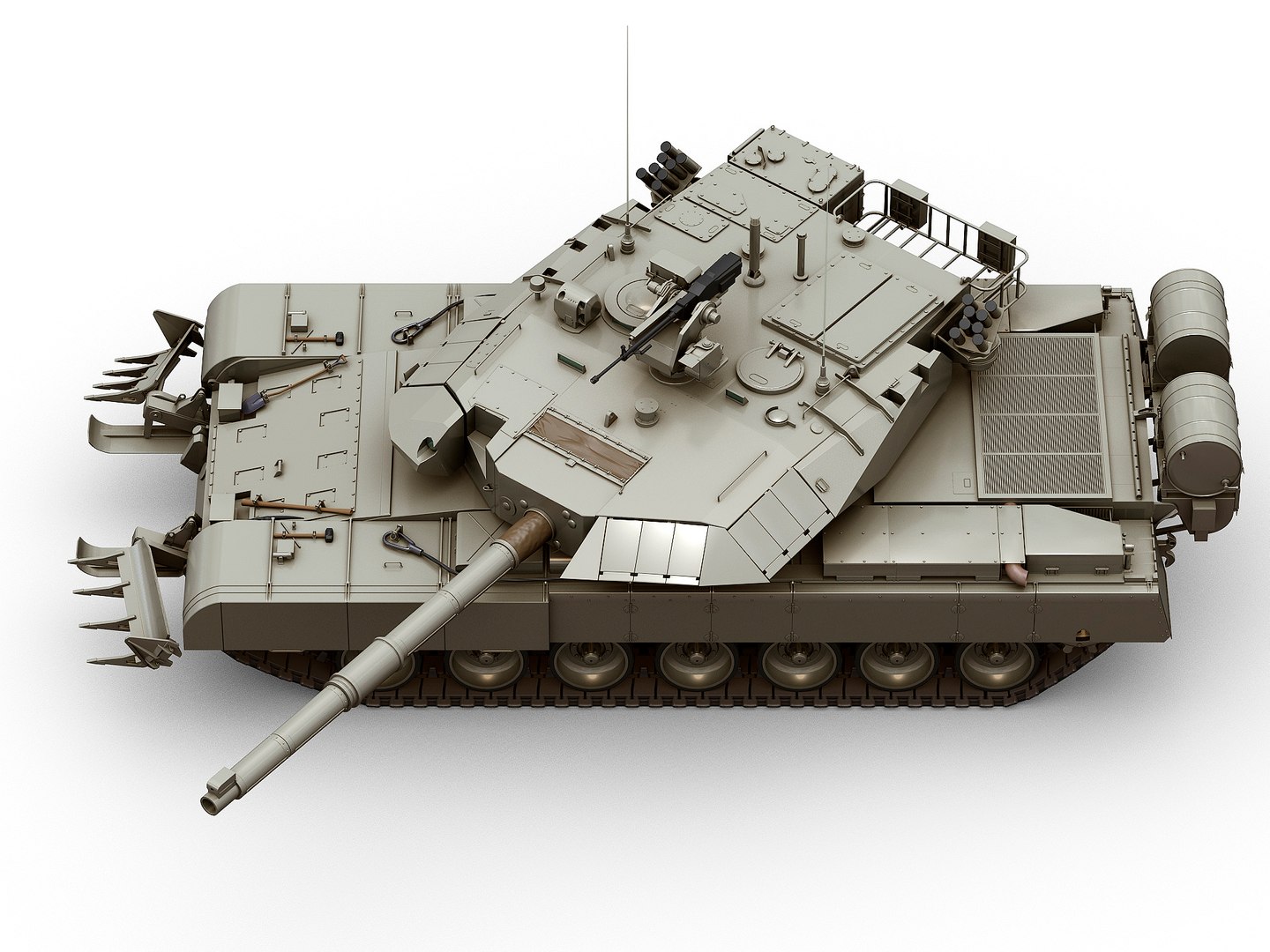 Arjun Mk2 3D Model - TurboSquid 1981637