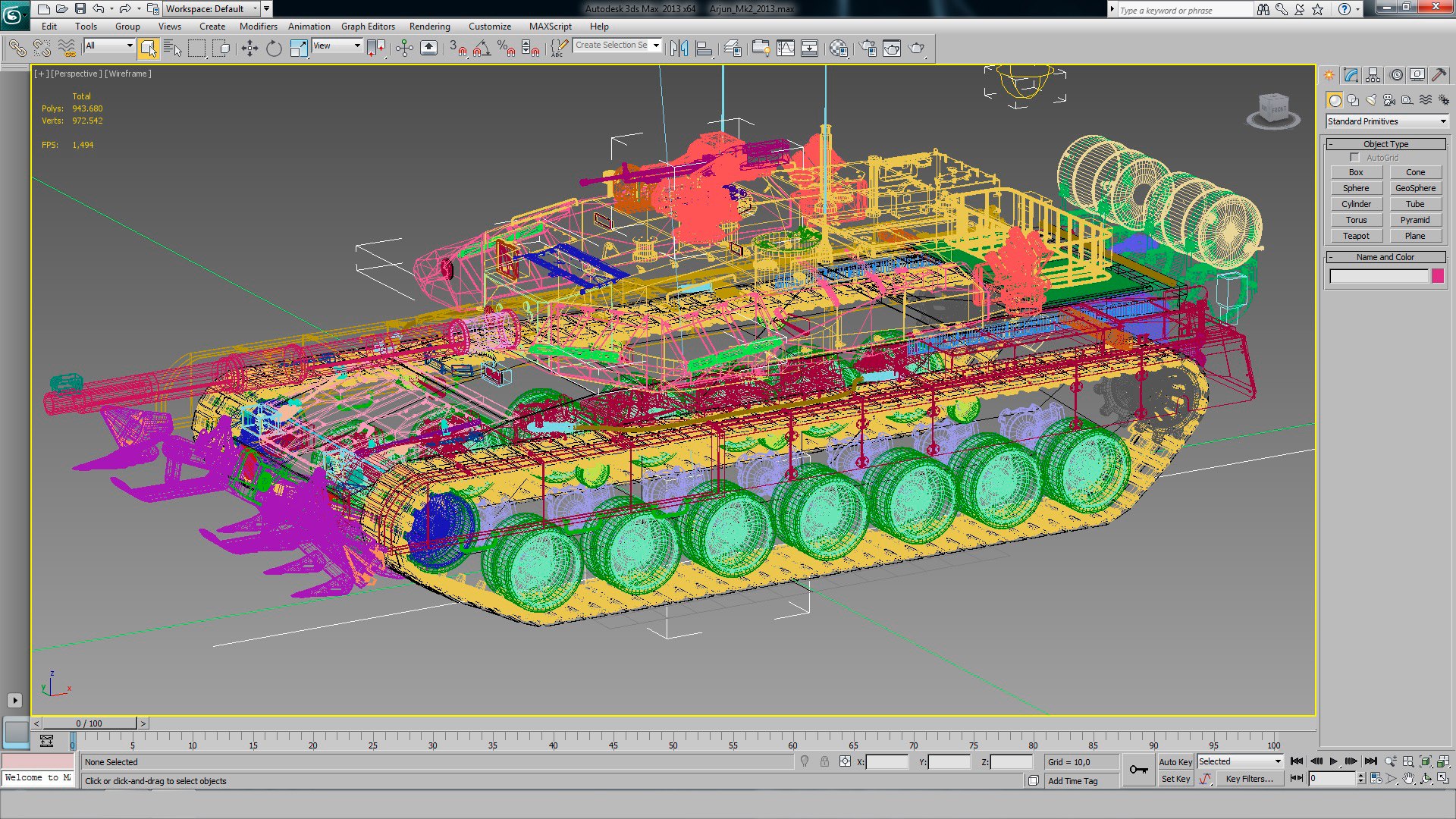 Arjun Mk2 3D Model - TurboSquid 1981637
