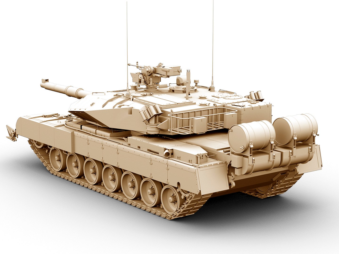 Arjun Mk2 3D Model - TurboSquid 1981637