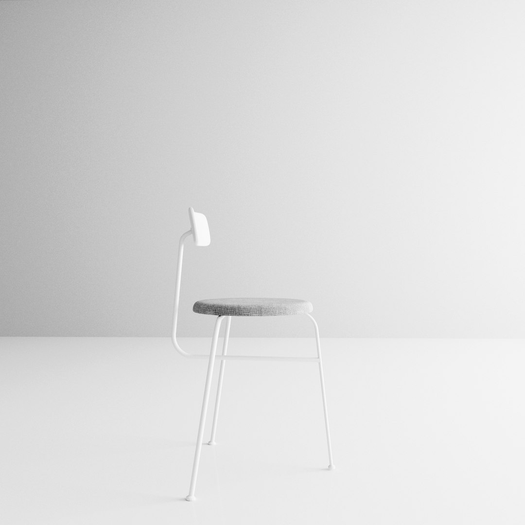 3d Library Chair