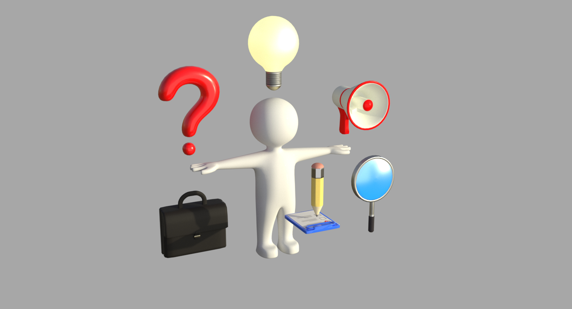 3D Model Clipart Man - TurboSquid 1393006