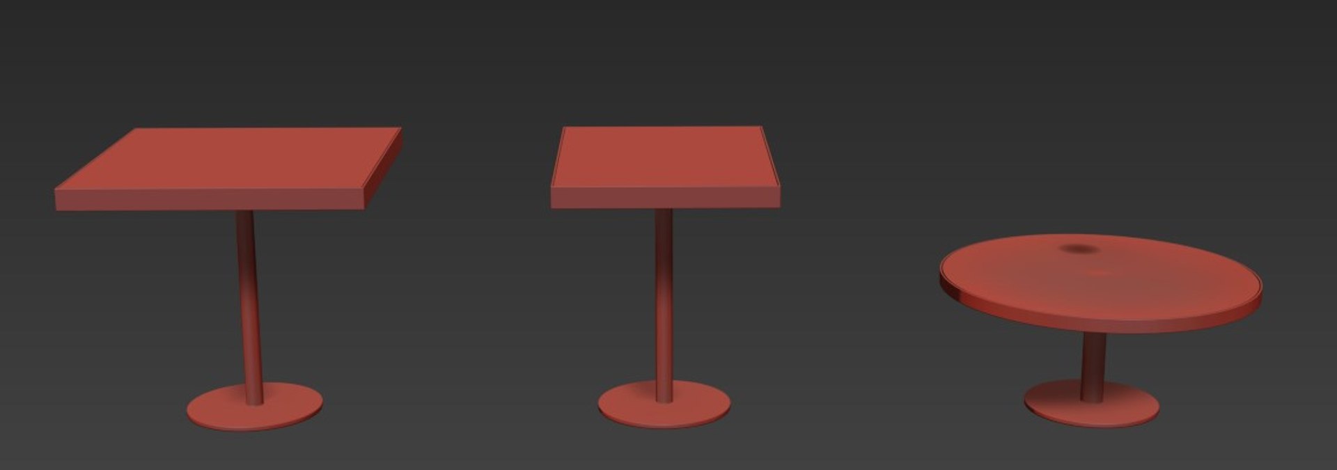 Hdm Tables 3D Model - TurboSquid 1151748