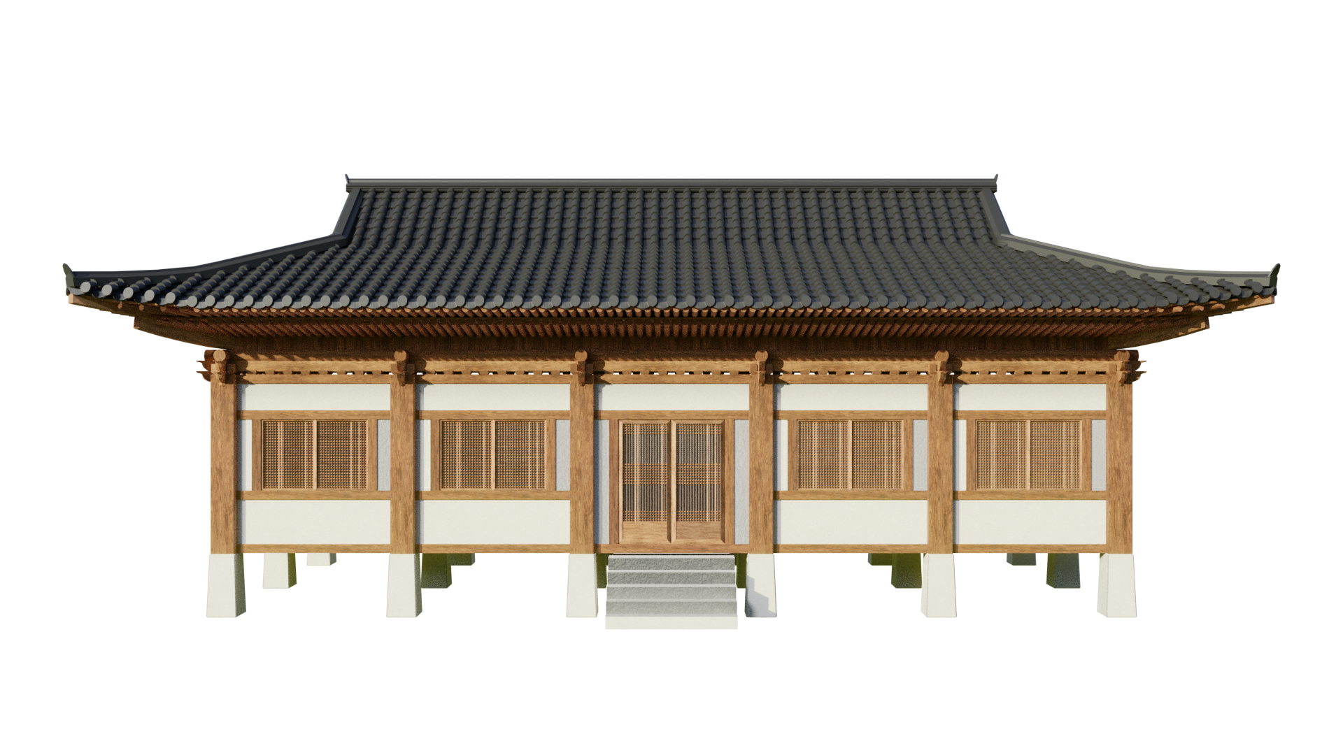 Korean Traditional Architecture Module 3D Model - TurboSquid 1849763