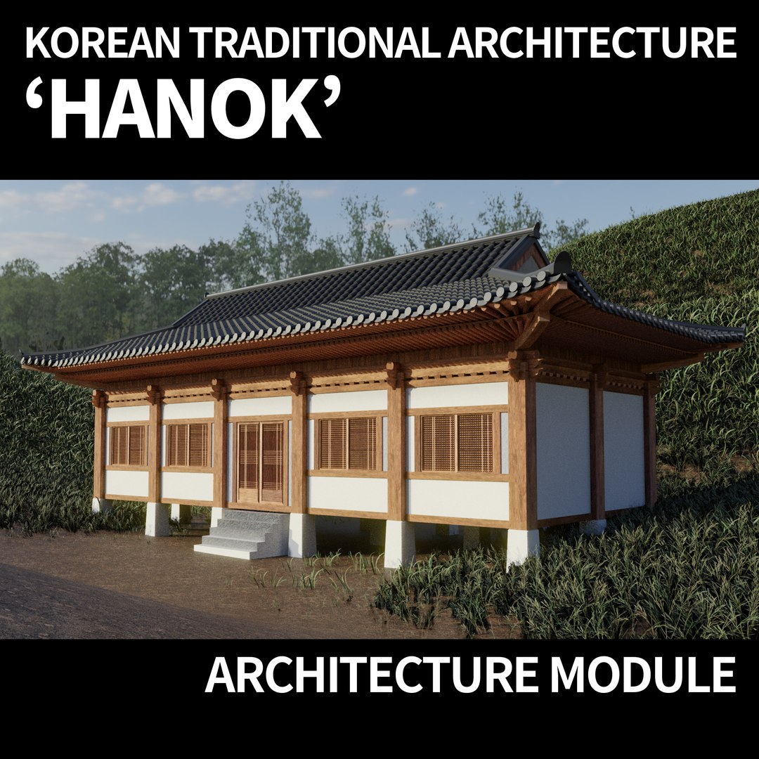 Korean Traditional Architecture Module 3D Model - TurboSquid 1849763