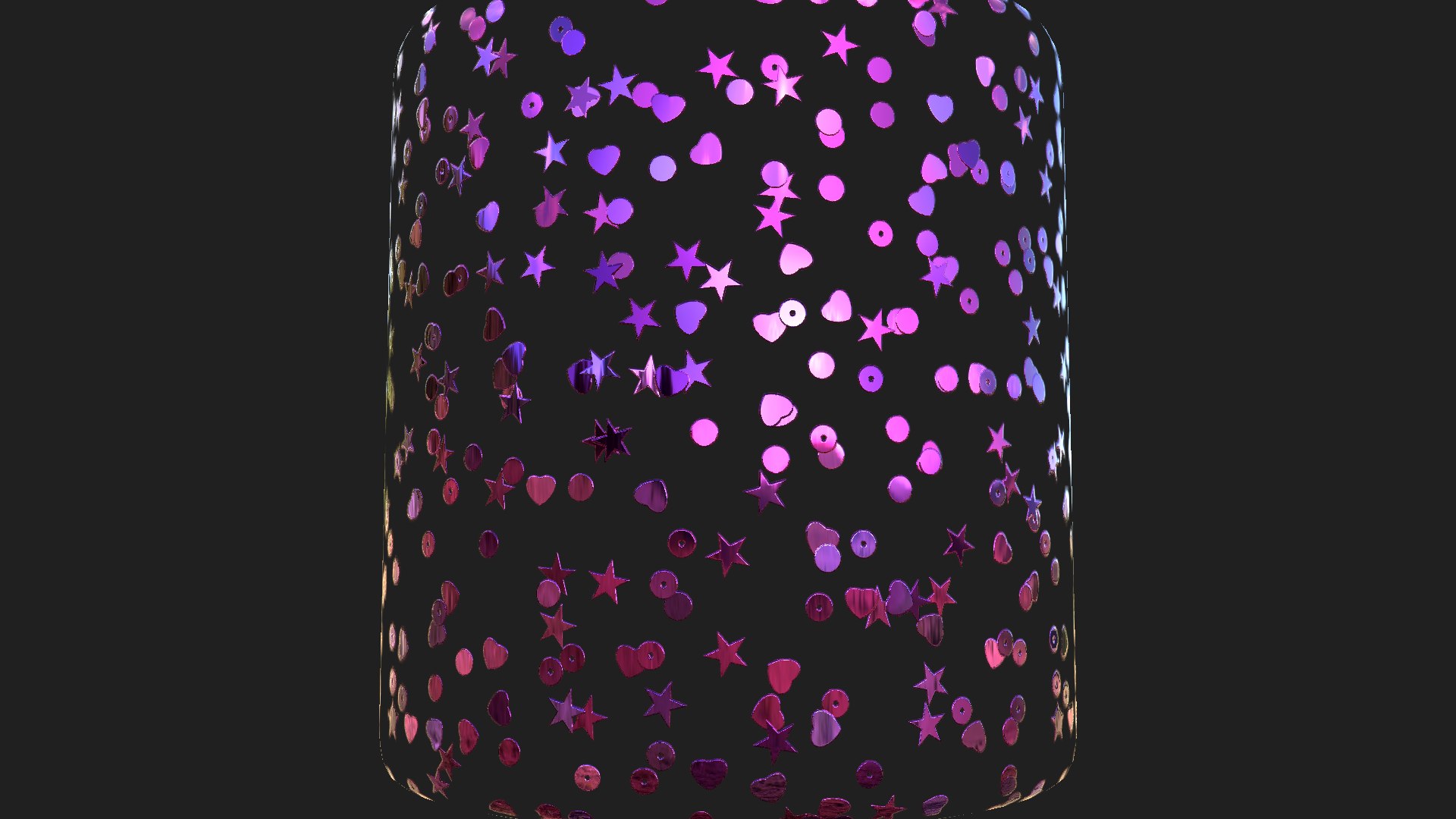 3D Seamless Glitter PBR Material Textures - TurboSquid 2335337