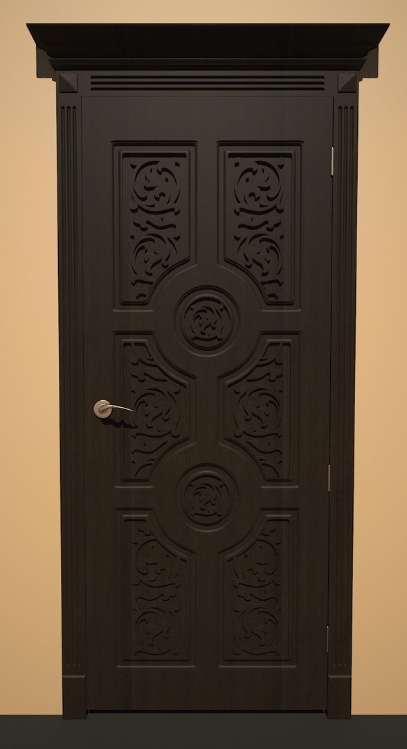 door 3d max