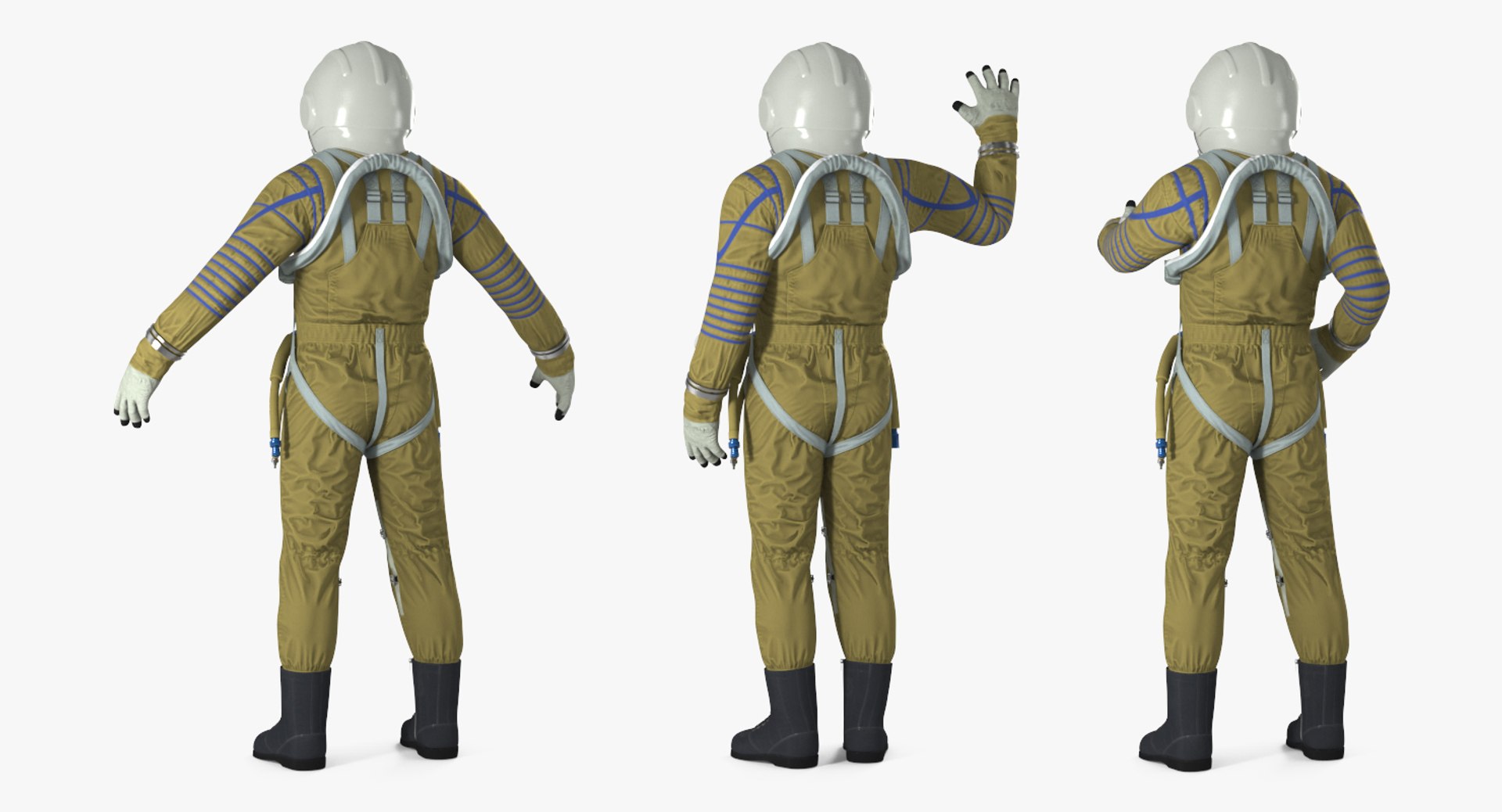 Ussr Space Suit Strizh 3D - TurboSquid 1181474
