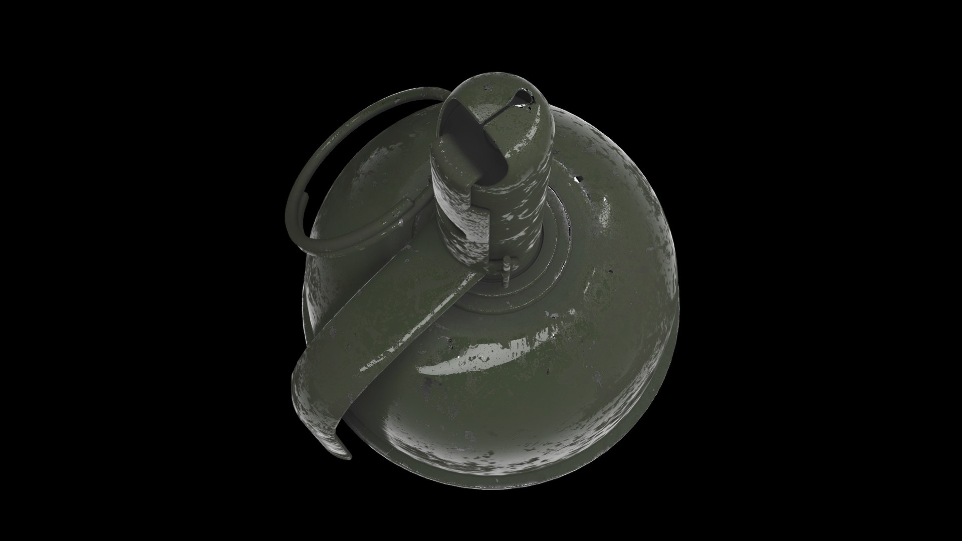 3D Hand Grenade 01 Model - TurboSquid 2298614