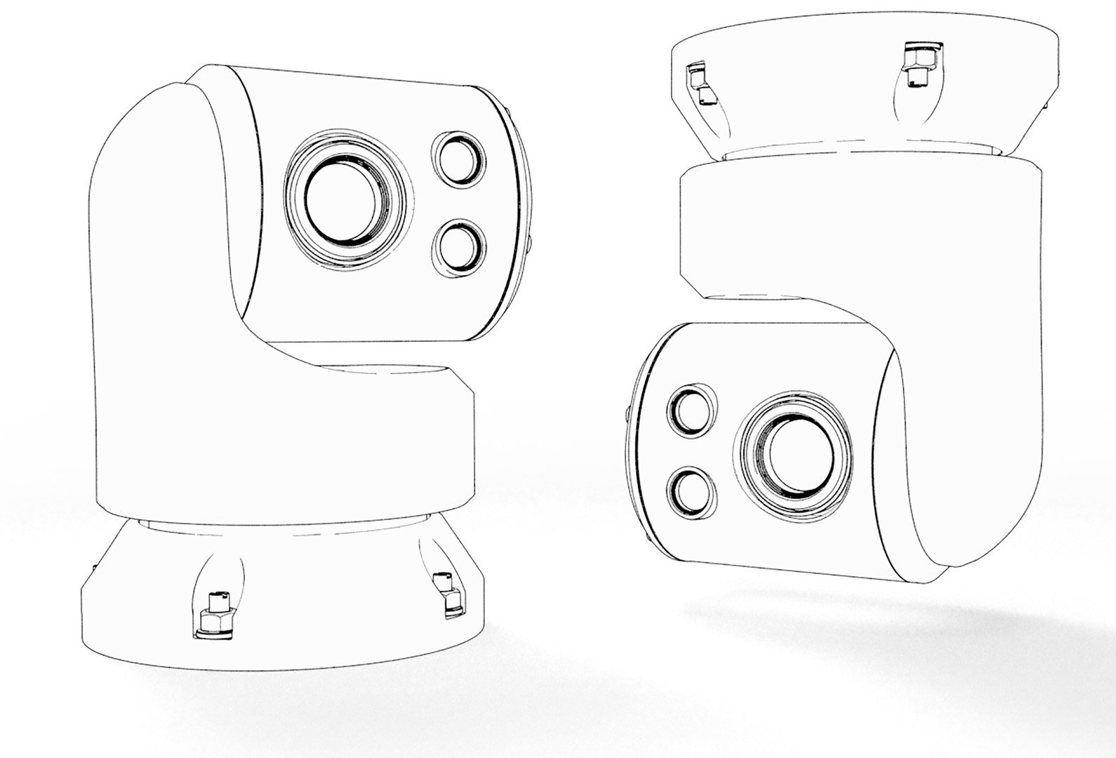 Security camera 3D - TurboSquid 1672333