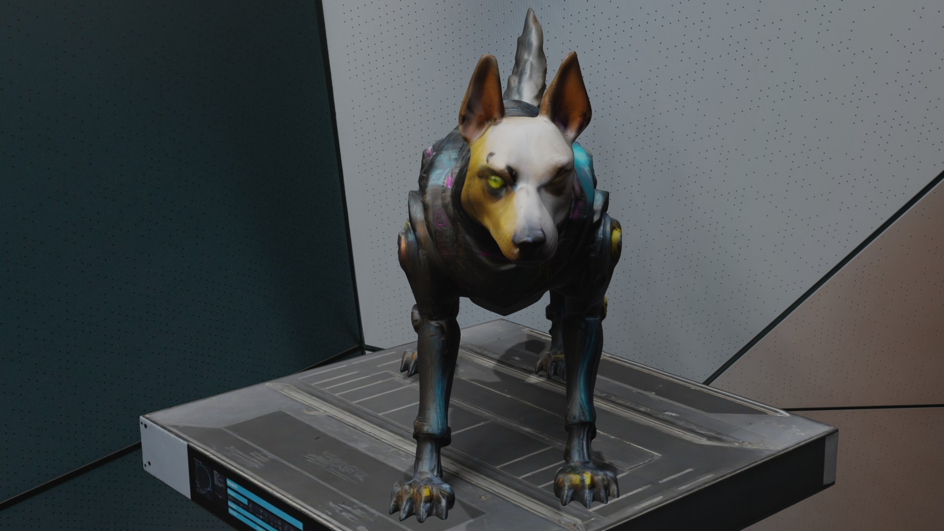 Cybernetic Guard Dog 3D - TurboSquid 2324435