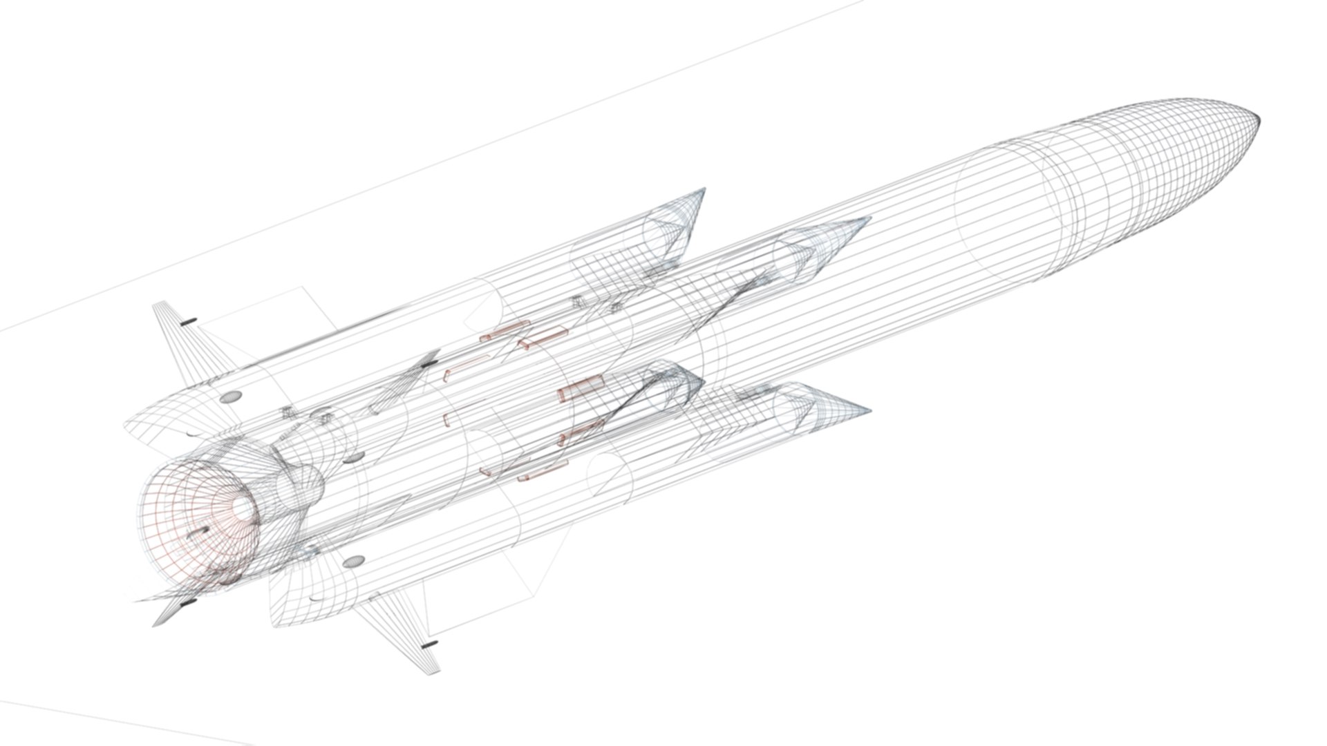 3d Kh-31 Missile Anti