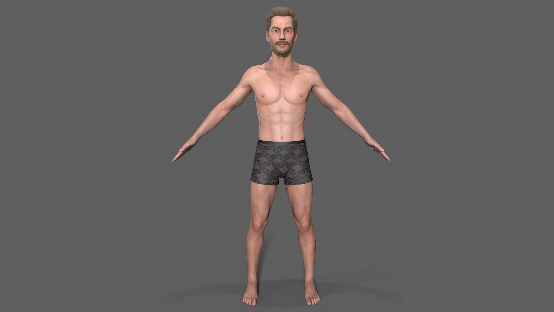 3D Man Body Character - TurboSquid 2236937