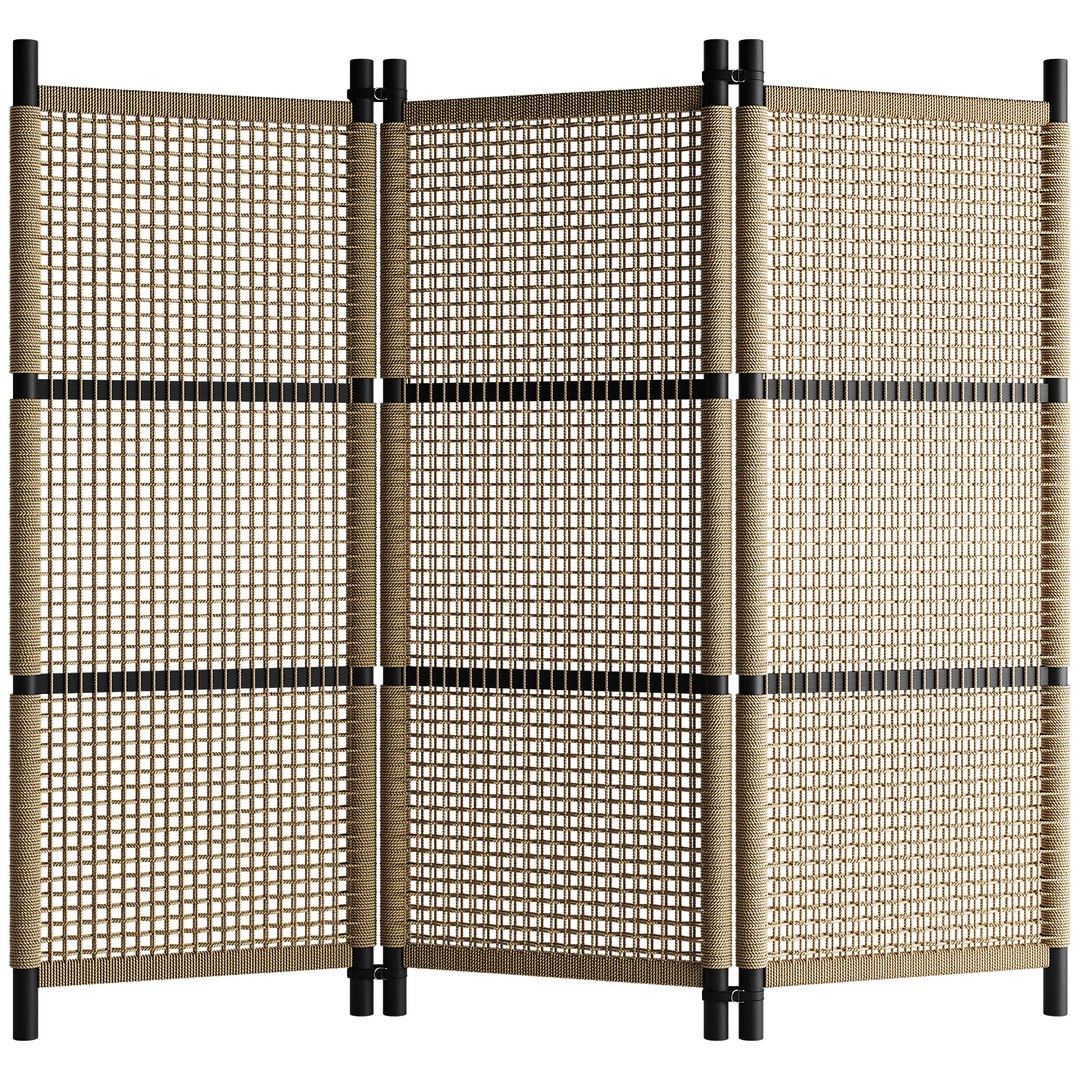 3D Flexform Parker Folding Screen - TurboSquid 2012212