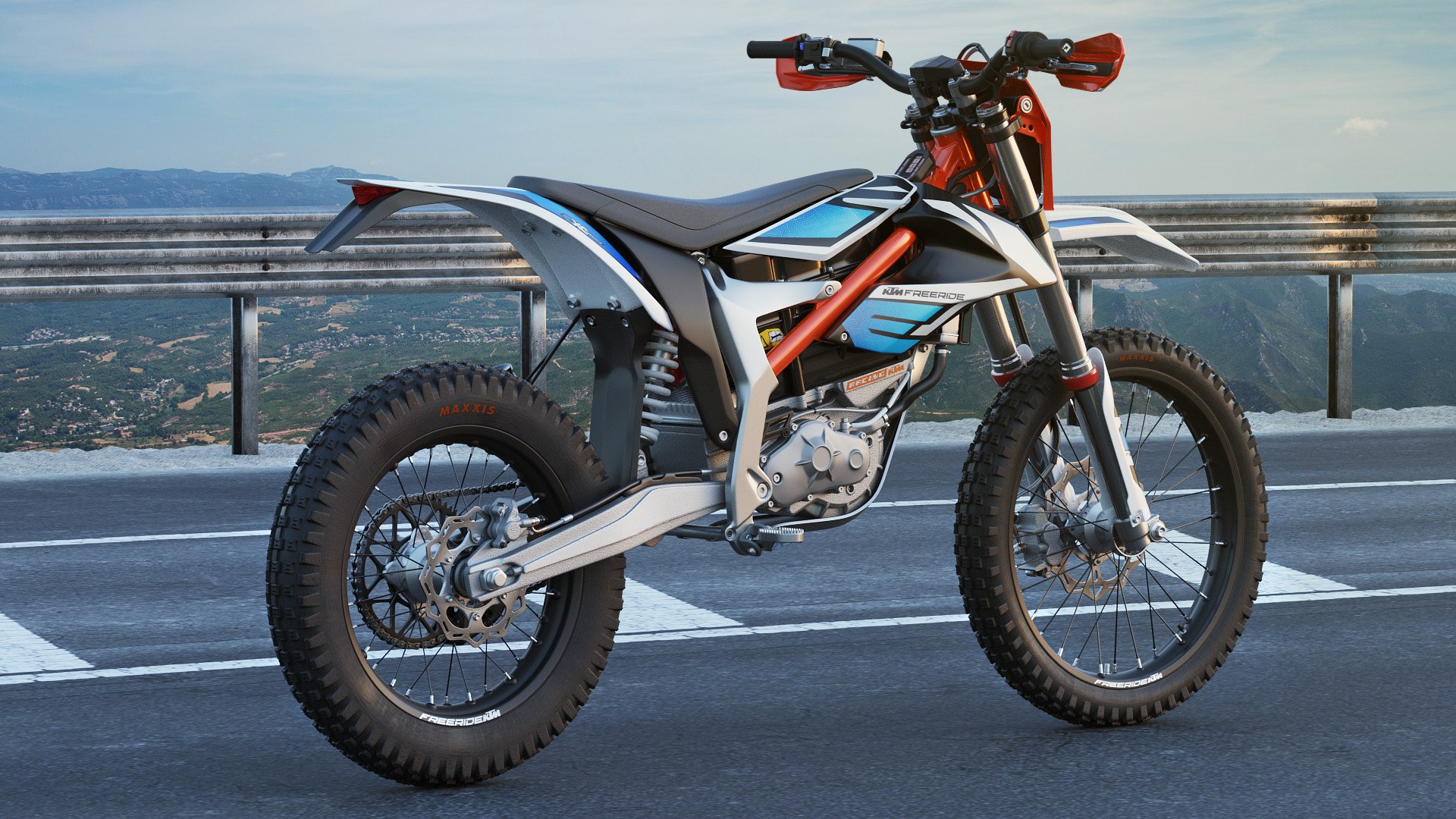 3D KTM Freeride E-XC 2023 Model - TurboSquid 2029234