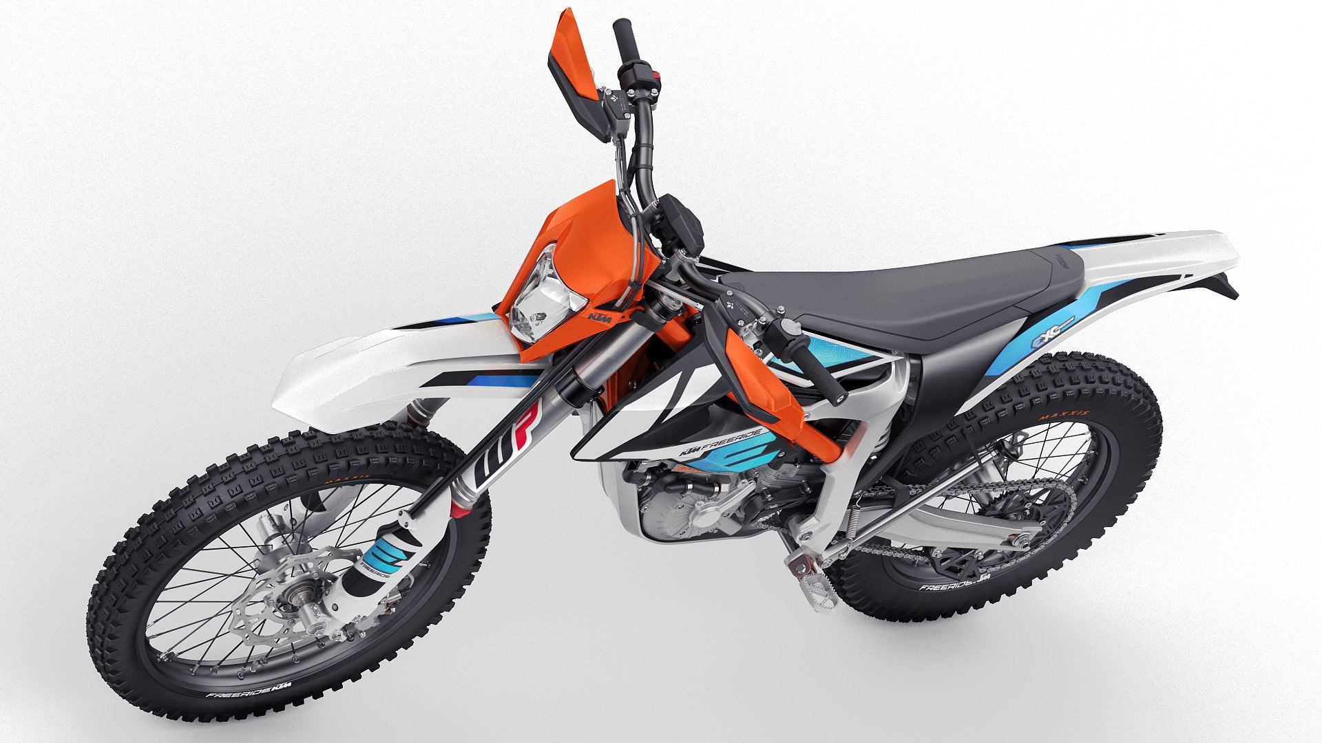 3D KTM Freeride E-XC 2023 model - TurboSquid 2029234