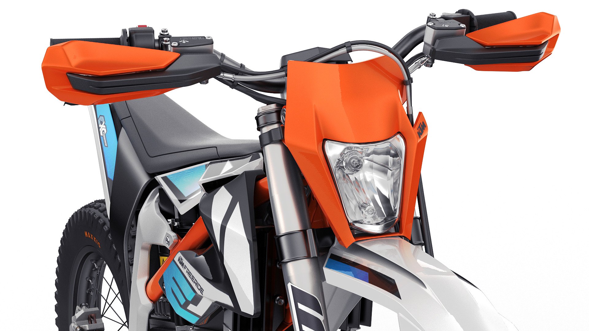 3D KTM Freeride E-XC 2023 model - TurboSquid 2029234