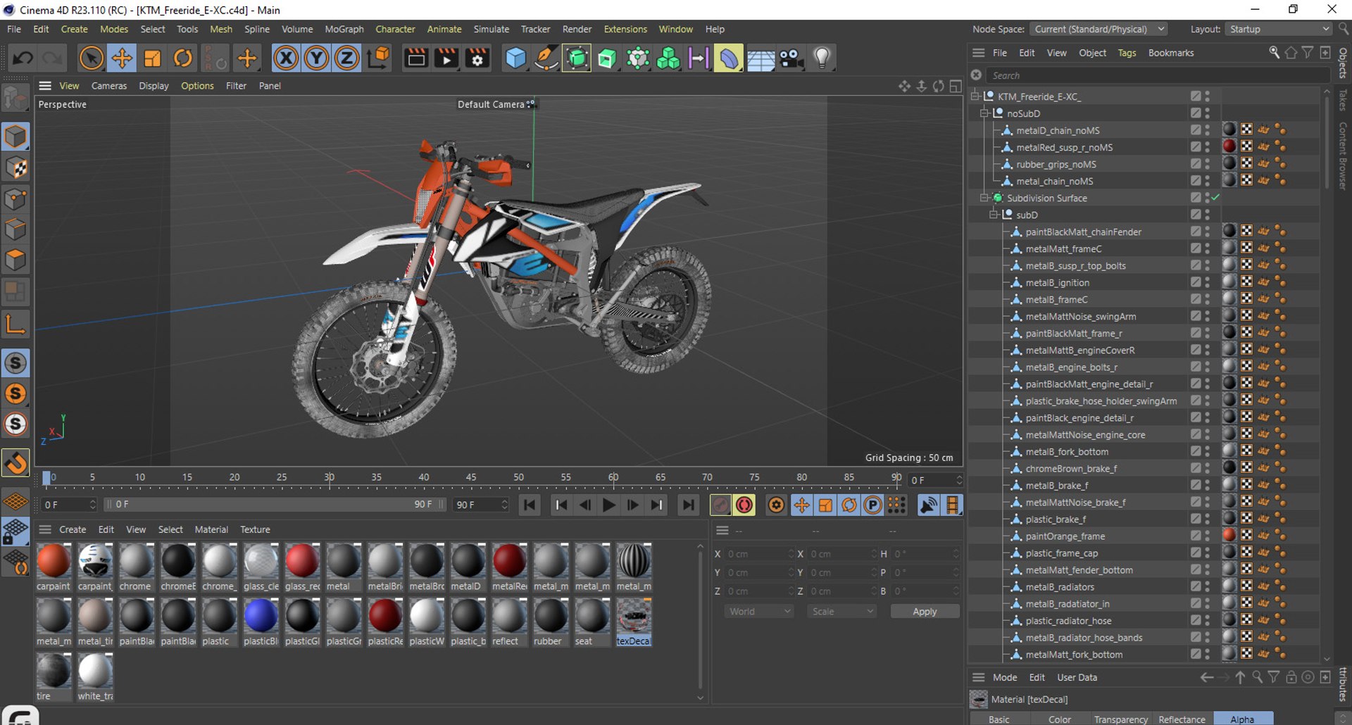 3D KTM Freeride E-XC 2023 model - TurboSquid 2029234