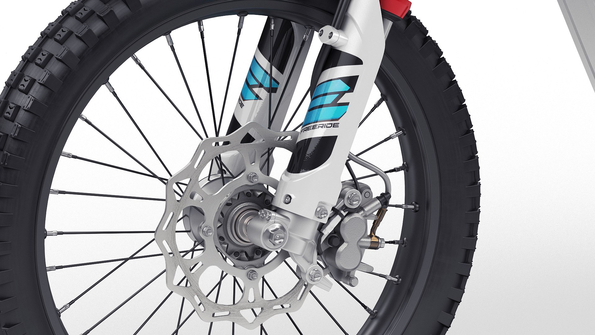3D KTM Freeride E-XC 2023 model - TurboSquid 2029234