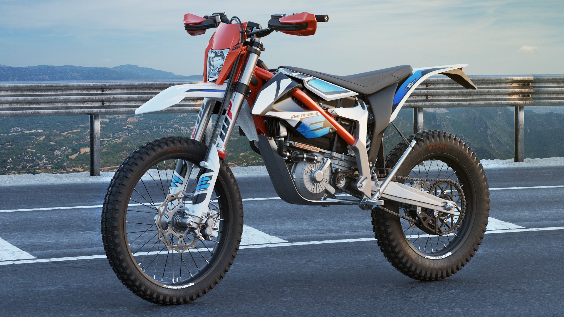 3D KTM Freeride E-XC 2023 Model - TurboSquid 2029234