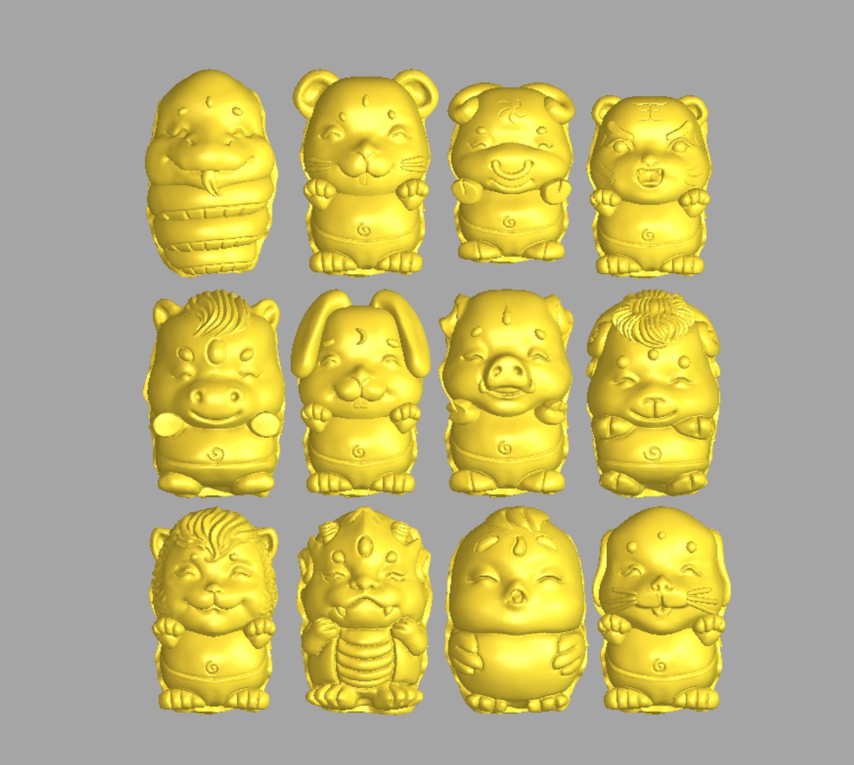 Cute Animal 3D Model - TurboSquid 1607852
