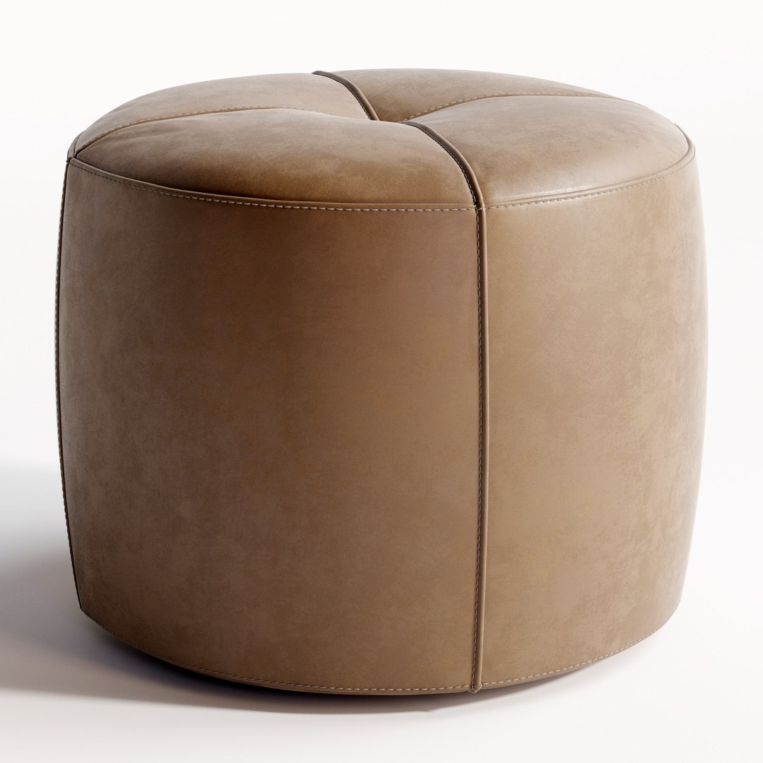 STONE POUF 3D Model - TurboSquid 1905296