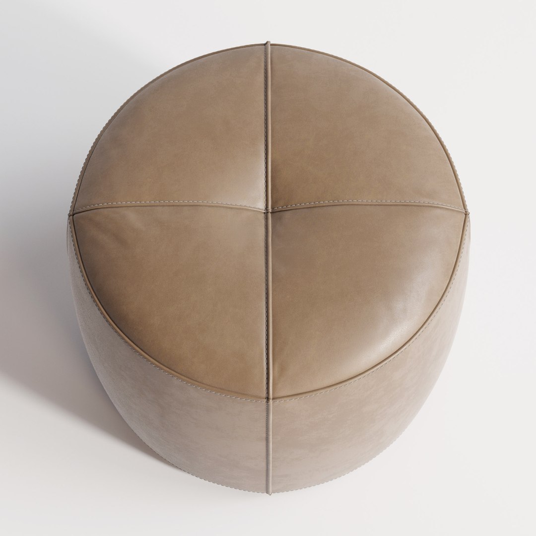STONE POUF 3D Model - TurboSquid 1905296