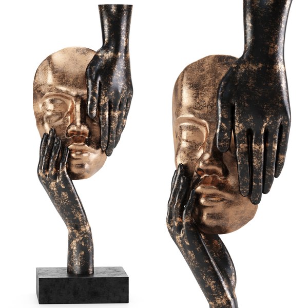 Decor People Sculpture 3D model - TurboSquid 1783881