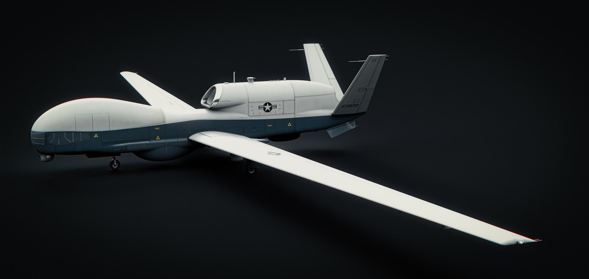 3D Model Northrop Grumman MQ-4C Triton 8K Drone - TurboSquid 2043065
