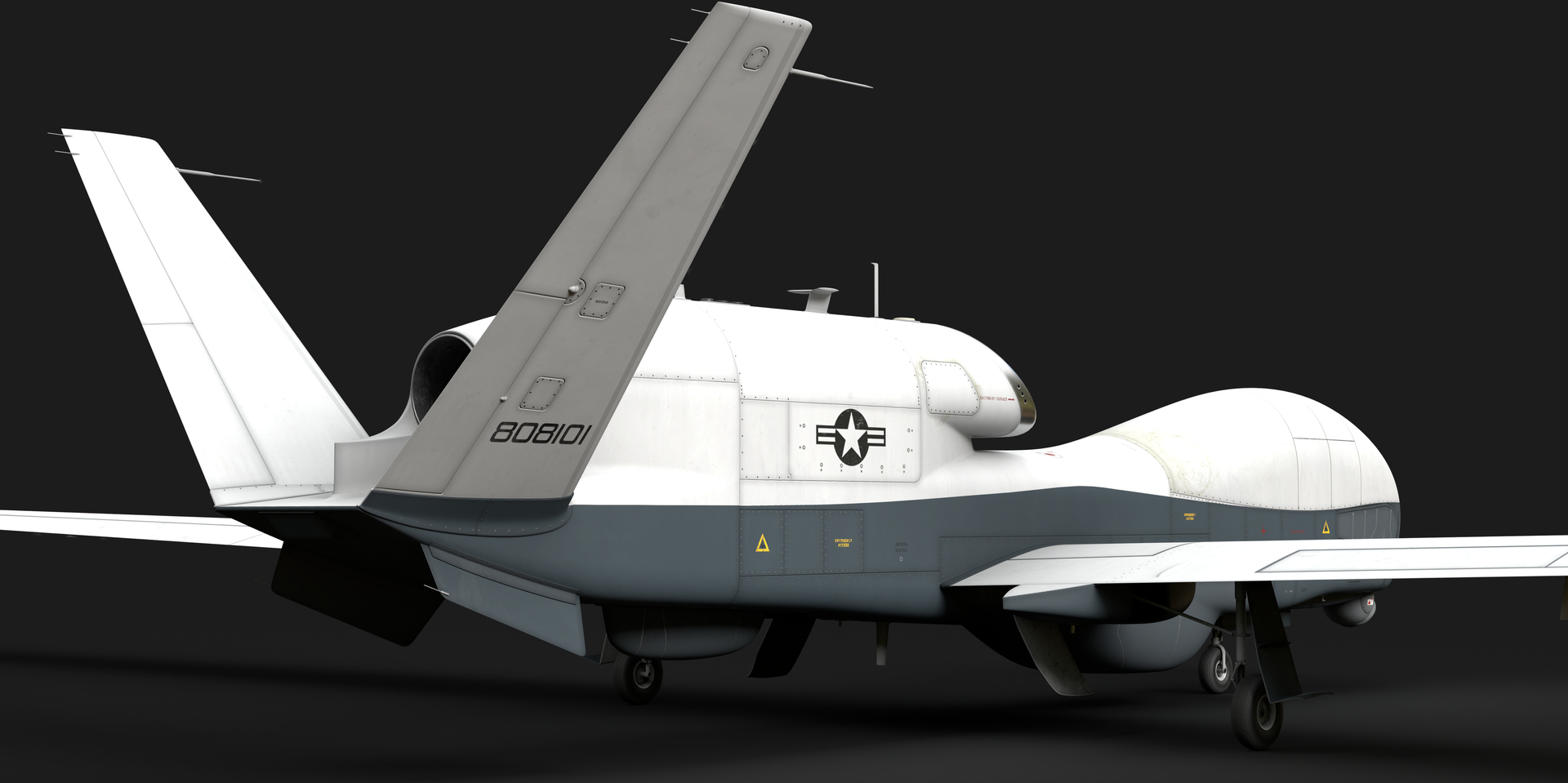 Dron Northrop Grumman MQ-4C Triton 8K Model 3D - TurboSquid 2043065