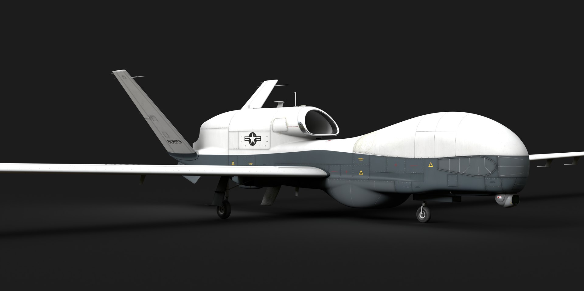 3D model Northrop Grumman MQ-4C Triton 8K Drone - TurboSquid 2043065