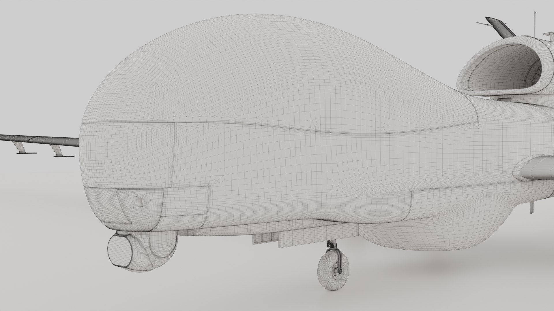 3D model Northrop Grumman MQ-4C Triton 8K Drone - TurboSquid 2043065