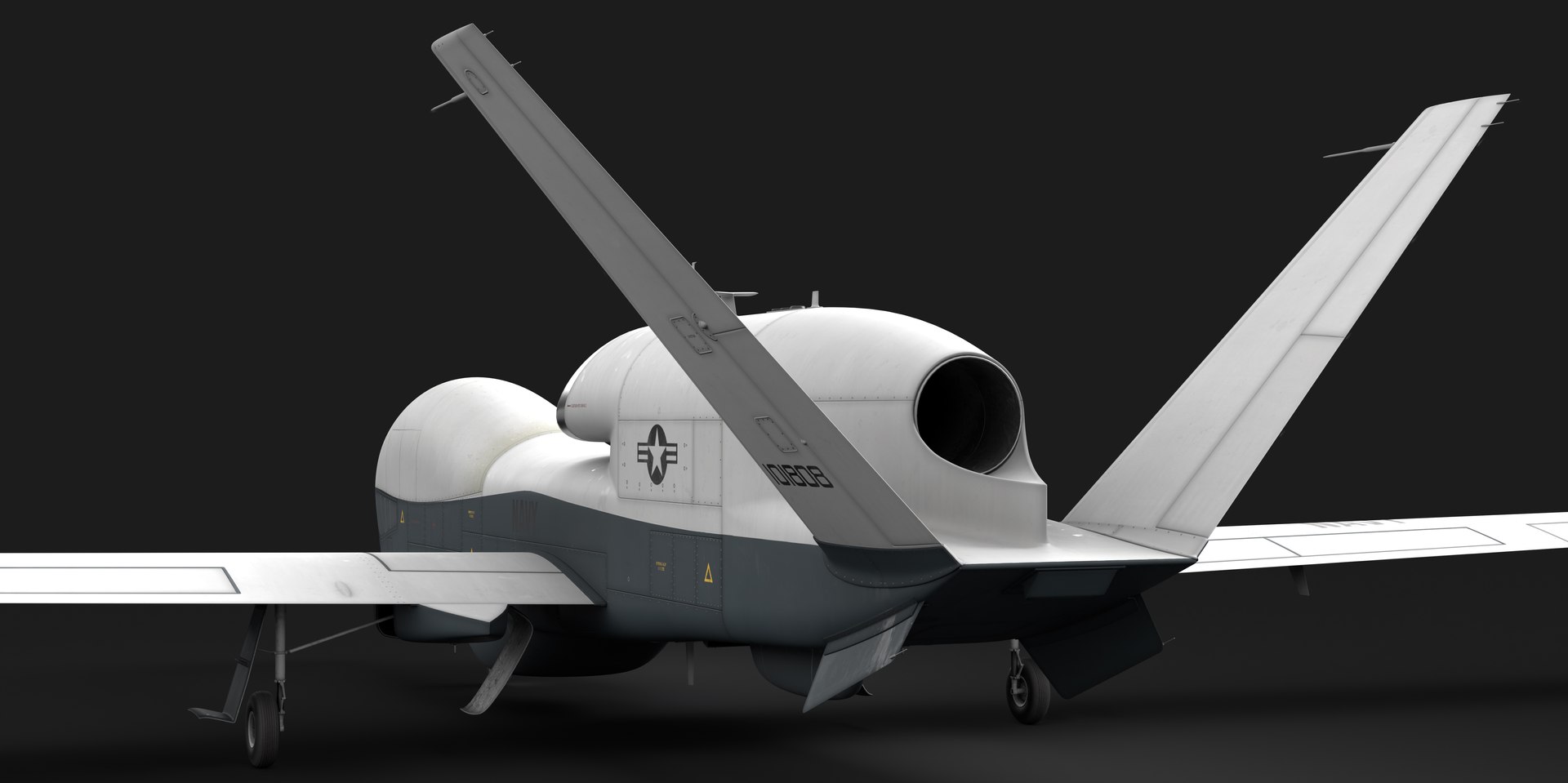 3D model Northrop Grumman MQ-4C Triton 8K Drone - TurboSquid 2043065