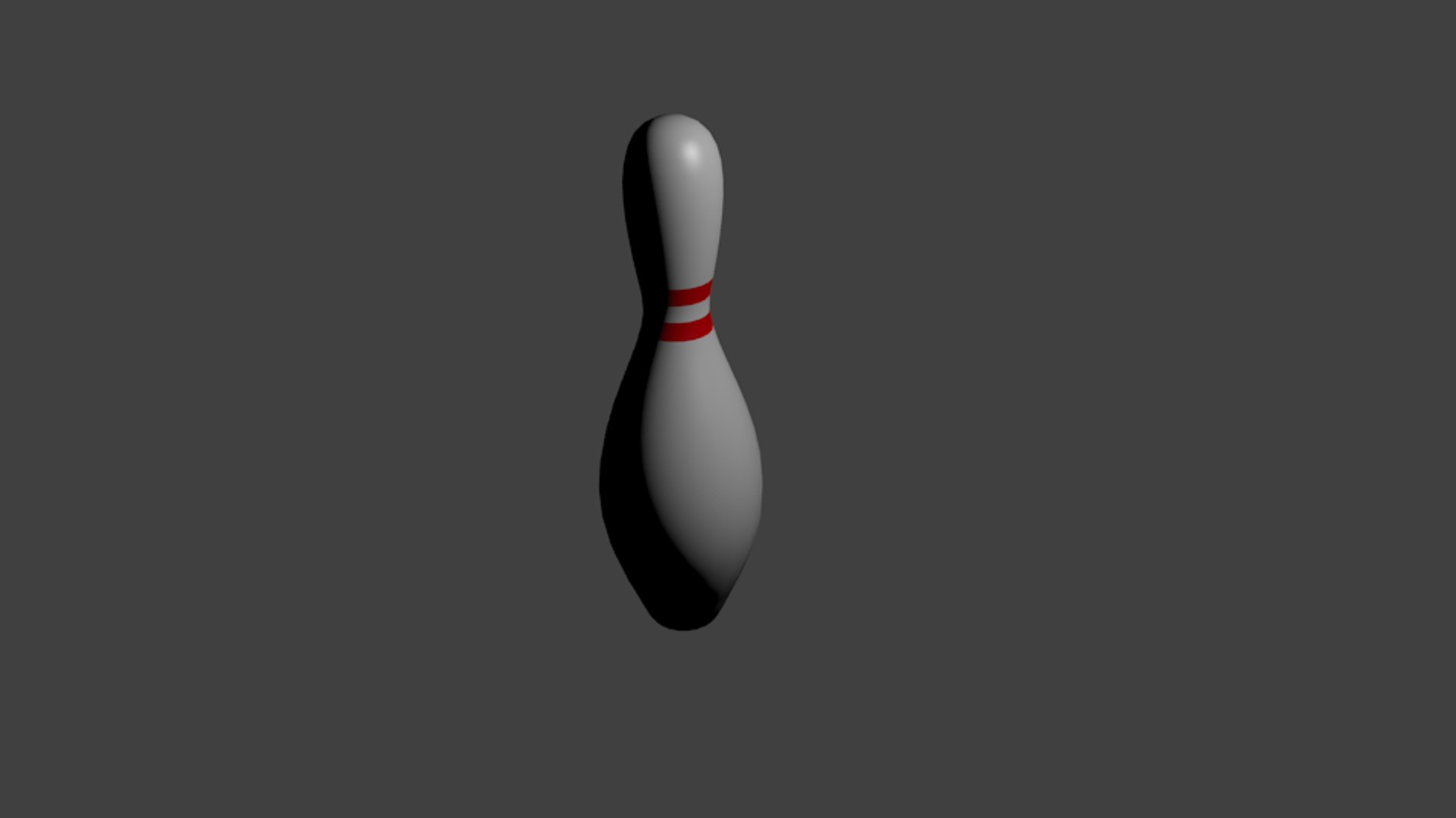 Free Obj Model Bowling Set Ball