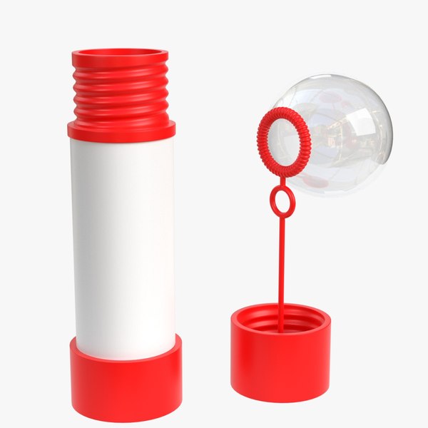 Soap bubbles kit model - TurboSquid 1374184