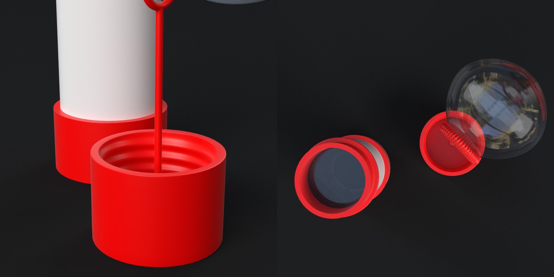 Soap Bubbles Kit Model - TurboSquid 1374184